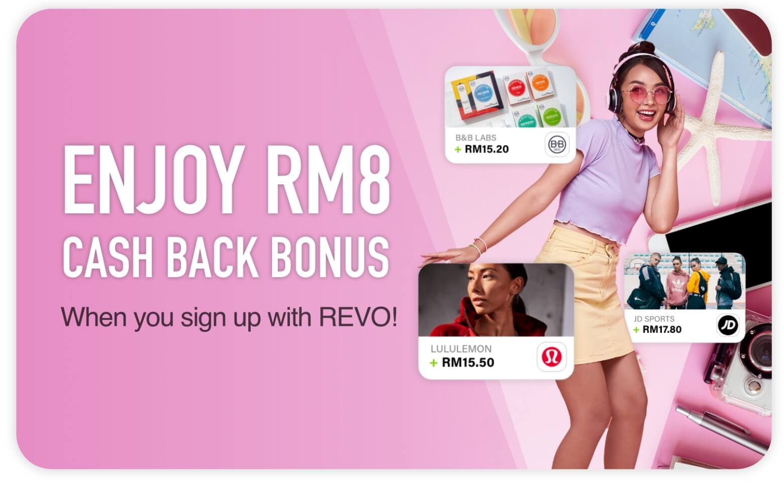 REVO MALAYSIA - RM8 Bonus Cash Back Reward We’re Rewarding You For ...